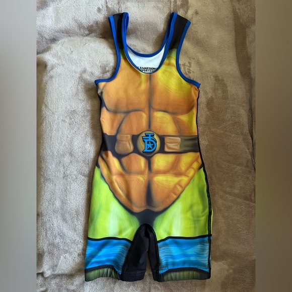 Other | Teenage Mutant Ninja Turtles Wrestling Singlet | Poshmark